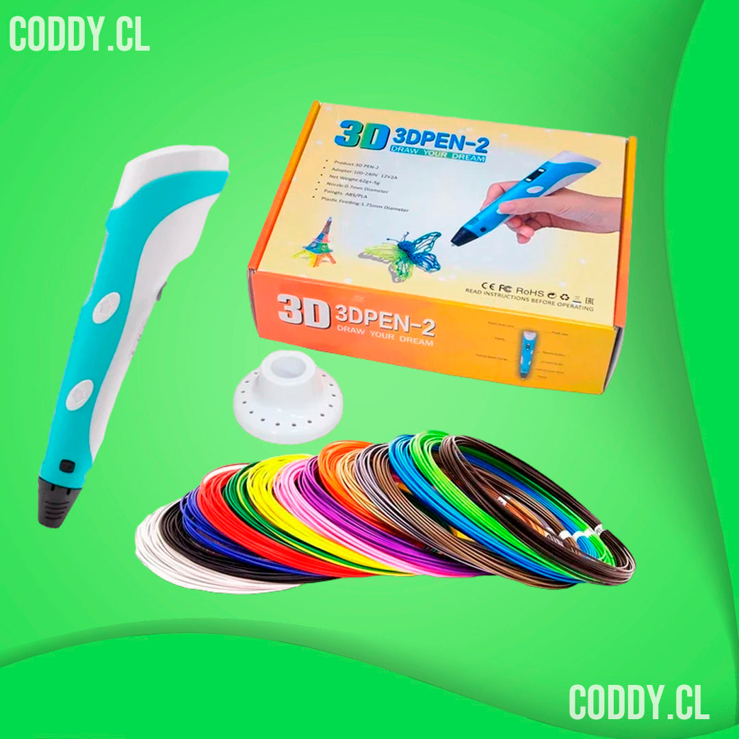 Bolígrafo 3D – Coddy.cl